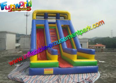 China 0.55mm PVC Commercial Inflatable Slide 8x5x6M Outdoor Water Toy for Backyard for sale