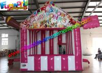 China Cotton Candy Inflatable Serving Shelter, Inflatable Booth Party Tent With EN14960 for sale