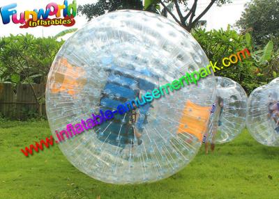 China 2.5m Inflatable Grass Body Zorbing Ball Human Hamster Ball PVC TPU 0.8mm 1.0mm for sale