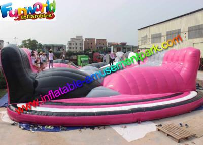 China Inflatable Jump Around Game 70ft Bouncy Mountain Area for Sport Park 1500W Blower for sale