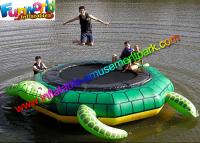 China Turtle Jump 15-Foot Water Trampoline with 0.9mm PVC Tarpaulin and CE/UL Certification for Commercial Use for sale
