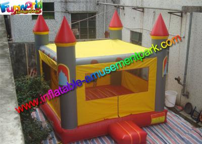 China Garden Inflatable Jumping House 4m x 4m PVC Vinyl Bouncy Castle with Sun Cover for sale