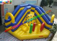 China Commercial Inflatable Bouncer Slide Combo 5x5x3m Two Lane PVC Tarpaulin for sale