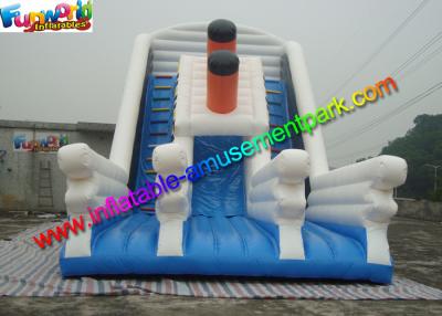 China Commercial Inflatable Titanic Slide 12m x 5m x 6.5m EN14960 Certified Party Use for sale