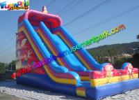 China Commercial Inflatable Dry Slide 9m x 4m x 7m 0.55mm PVC Tarpaulin Waterproof for sale