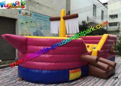 China Commercial Pirate Ship Inflatable Bouncy Castle 6m x 3m x 2.5m with CE Certification for sale