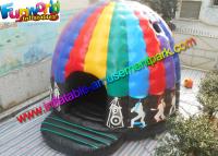 China Commercial 5x5 Meter Inflatable Disco Dome Bouncy Castle with Music Features - 160kg Heavy-Duty Construction for sale