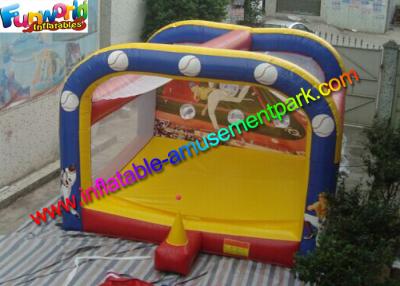 China PLATO 0.55 PVC Interactive Inflatable Sport Games Inflatable Baseball Field Outdoor for sale