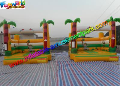 China Commercial Inflatable Bouncy Castle 4m x 4m Palm Tree Design with CE Certification for sale