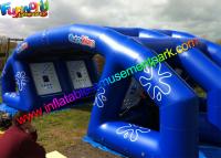 China Commercial Inflatable Water Wars Battle Arena 45ft x 13ft with Blower for Summer Sports Games for sale