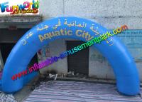 China Customized 8x4m  Inflatables Arch,  Outdoor PVC coated nylon Material Advertising Inflatables for sale