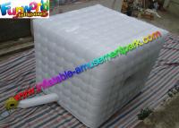China UV Treated PVC Coated Nylon Outdoor Inflatable Tent Photo Booth with LED Light 1 Year Warranty for sale
