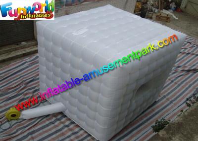 China UV Treated PVC Coated Nylon Outdoor Inflatable Tent Photo Booth with LED Light 1 Year Warranty for sale