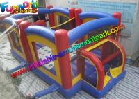 China Commercial Grade Inflatable Basketball Game for Kids 0.55mm PVC Tarpaulin for sale