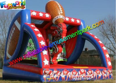 China Commercial Inflatable Rugby American Football Field 6x4x4m Customizable PVC Sports Game for sale