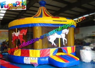 China Commercial Circus Bouncy Castle with 5M Air Dome - 0.55mm PVC Material & 160kg Weight for Outdoor Entertainment for sale