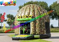 China 0.55mm PVC Tarpaulin Inflatable Disco Dome Bouncy Castle with CE UL Certifications for sale