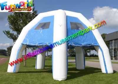 China Outdoor Inflatable Arch Tent 8x4m PVC Coated Nylon Advertising Event Canopy for sale