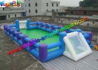 China Inflatable Soccer Field 16m x 8m Human Table Soapy Football Court Arena Durable PVC for sale