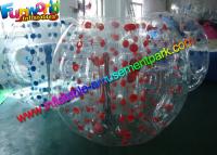 China PVC / TPU Inflatable Bumper Ball , Bubble Soccer Game For Adults for sale