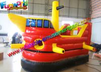China Commercial Pirate Boat Inflatable Bouncy Castle 0.55mm PVC Children Bounce House for sale
