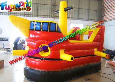 China Commercial Pirate Boat Inflatable Bouncy Castle 0.55mm PVC Children Bounce House for sale