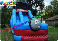 China Commercial Grade Inflatable Dry Slide Cute Double Line For Children for sale