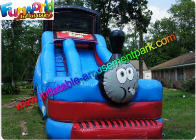China Commercial Grade Inflatable Dry Slide Cute Double Line For Children for sale