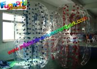 China Clear Strong Loopy Inflatable Bubble Ball 1.2m Durable with Silk Printing for sale