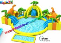 China Dragon Inflatable Pool Aqua Park Slide Commercial 0.9mm PVC Tarpaulin - 20m/25m/30m Sizes with CE/UL Certification for sale
