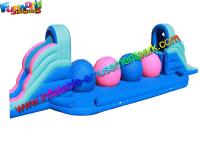 China Inflatable Wipeout Ball Challenge 11m x 5.2m Amusement Park Sports Game with PVC for sale