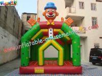 China Customized Kids Clown Inflatable Bouncy Castle 4x4x4m Commercial Grade for Indoor Outdoor Use for sale