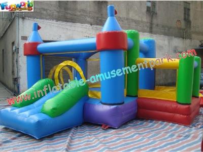 China Commercial Grade MINI PVC Inflatable Bouncer House with Pool - 6x4x2.8 Meter Size, 50KG Weight for sale