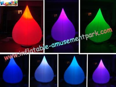 China 2 Meter Outdoor Inflatable LED Lighting Decoration with Custom Designs for Parties and Events for sale