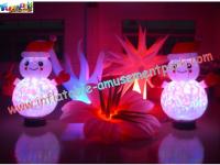 China 2 Meter LED RGB Changing Inflatable Decoration with Remote Control - Outdoor/Indoor Party Lighting for sale