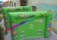 China Inflatable Football Goal 4m x 3m Commercial Grade PVC Soccer Arena with Blower for sale