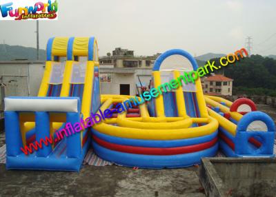 China Popular Sport Inflatables Obstacle Course , inflatable assault course With Playground for sale