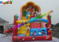 China Commercial Mickey Mouse Inflatable Slide 7x4x6m Blow up Bounce Slide for Rent for sale