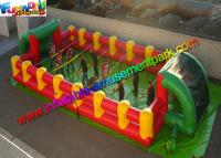 China Commercial Inflatable Football Field 16x8x2.5m PVC Sports Game with CE Certification for sale