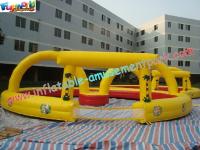 China PVC Inflatable Car Race Track 9.1m Diameter Customizable Commercial Grade for sale