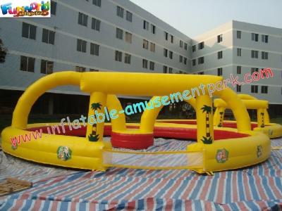 China PVC Inflatable Car Race Track 9.1m Diameter Customizable Commercial Grade for sale