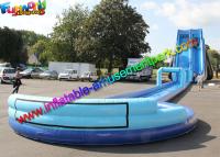 China Commercial Inflatable Water Slide with Pool 53m Long Bounce House Jumper for sale