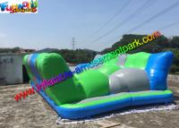 China Vinyl Inflatable Obstacle Course Jump Around / Jumping Obstacle Track Inflatables for sale