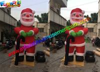 China 10ft Oxford Inflatable Santa Claus Christmas Decoration with CE Certification for sale
