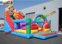 China 0.55mm PVC Giant Inflatable Slide for Kids Commercial Grade 8.2x4.6x5.4m for sale