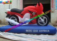 China Customized Advertising Inflatables Motorcycle Replica , Inflatable Motorbike Model for sale