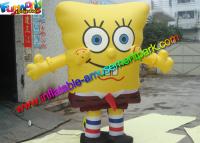 China Popular Advertising Inflatables Spongebob Cartoon Replica Model ISO Approval for sale