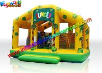 China Commercial Inflatable Jungle Combo Bouncer with Slide 7.5x8.6m PVC Castle for Sale for sale