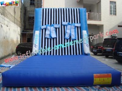 China PVC Tarpaulin Inflatable Sports Velcro Sticky Walls 6x4x4 Meter Commercial Grade for sale
