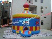 China Commercial Inflatable Bouncy Castle 5x5x5m Carousel Design PVC Tarpaulin for sale